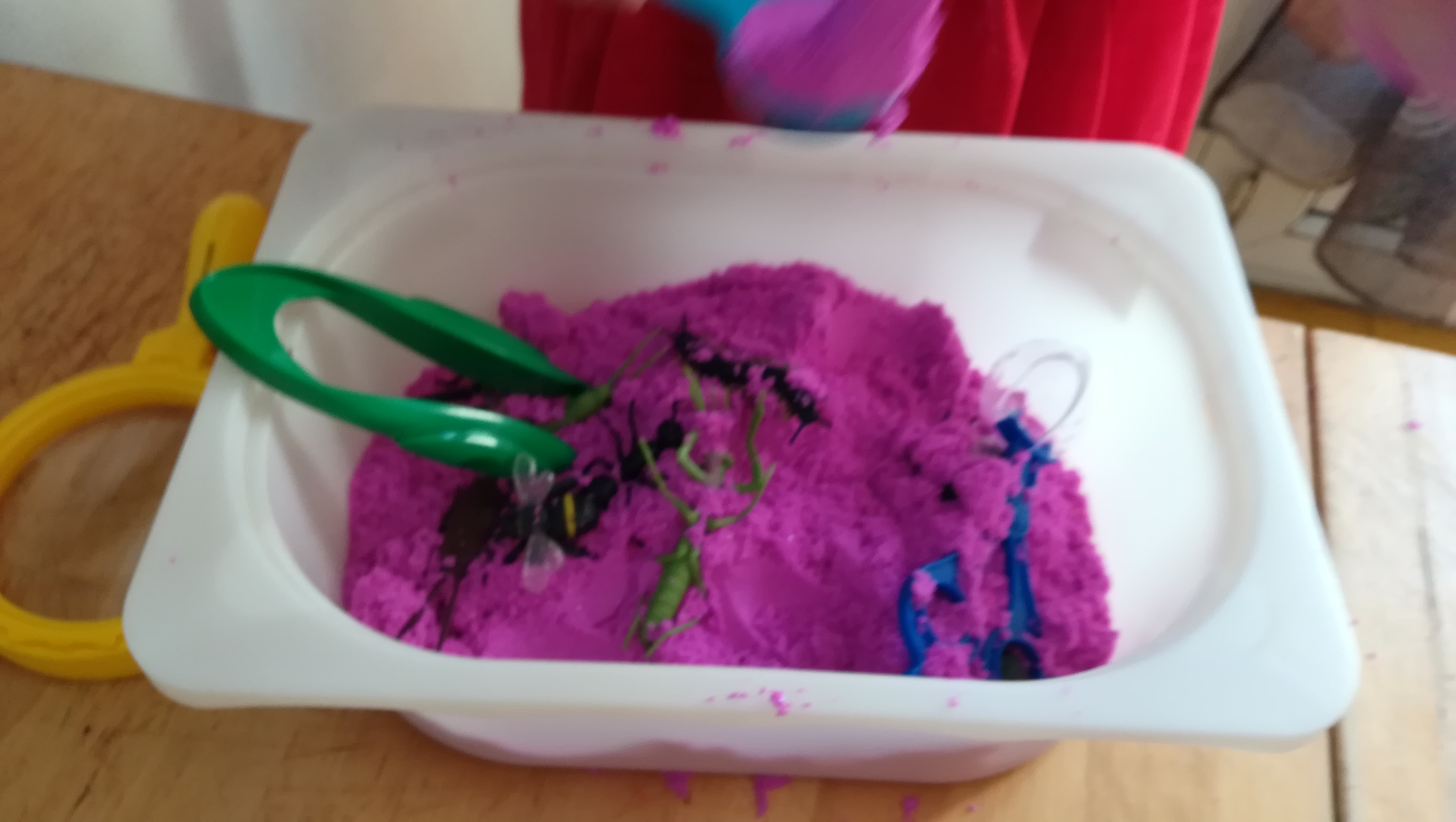 Bac sensoriel – Maman des fauves