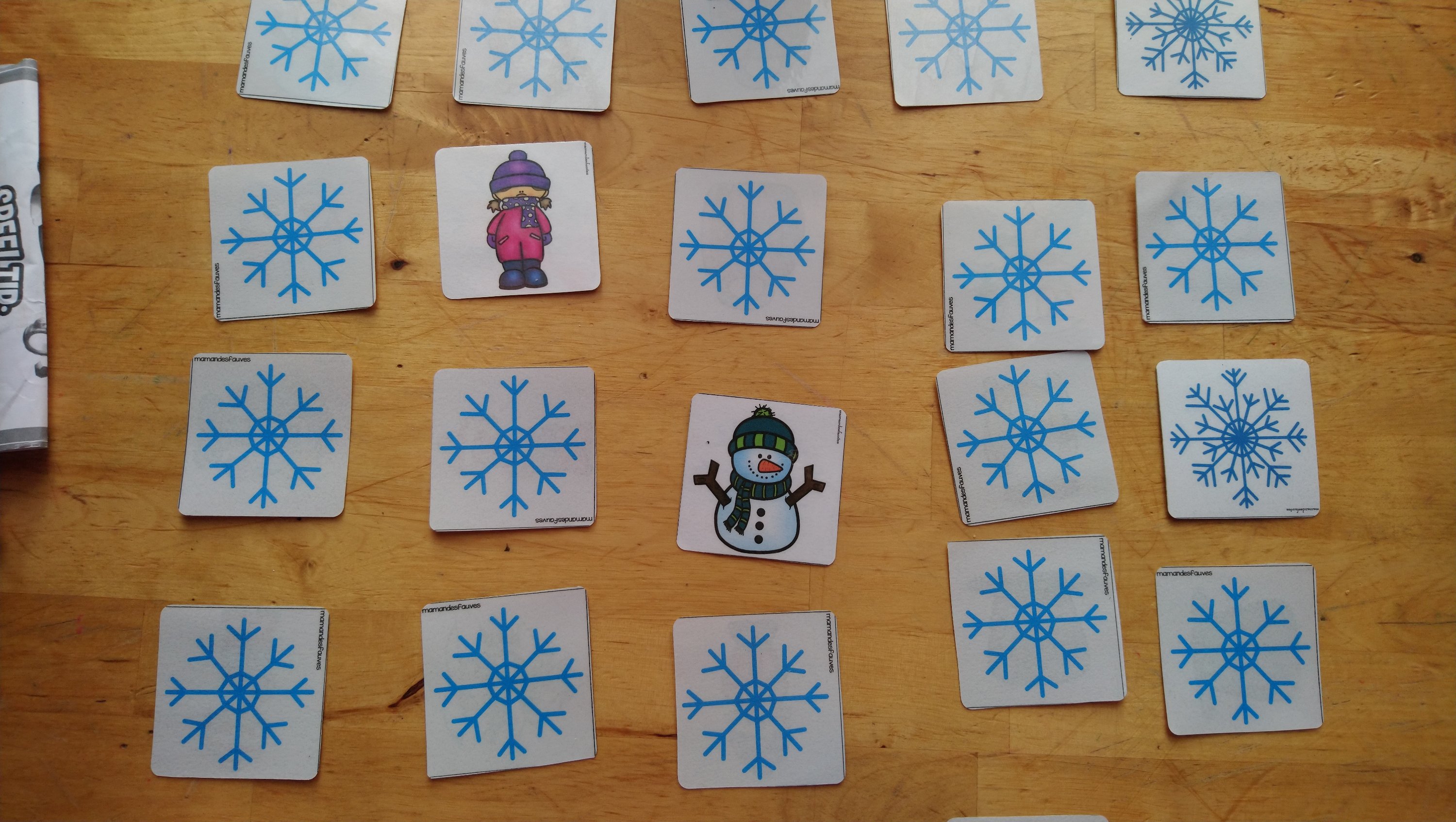 Jeux de société d’hiver – Maman des fauves