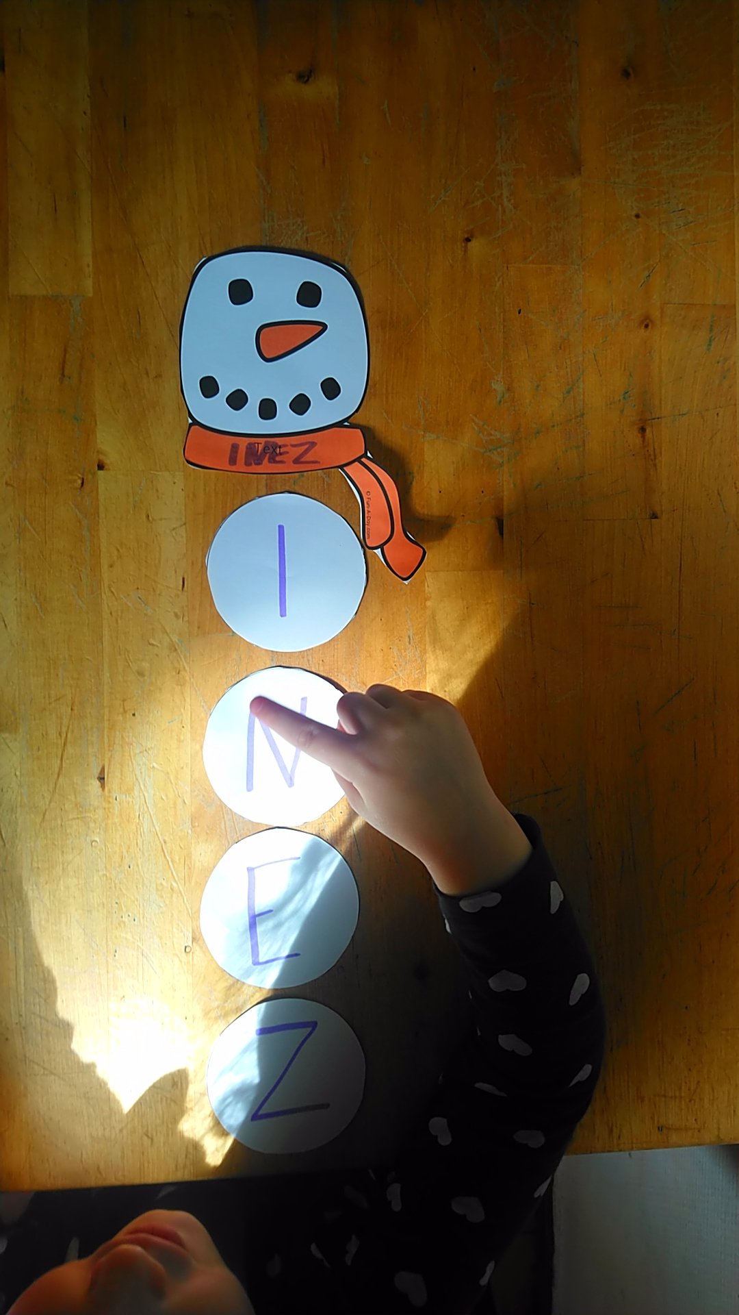 Activités bonhomme de neige – Maman des fauves