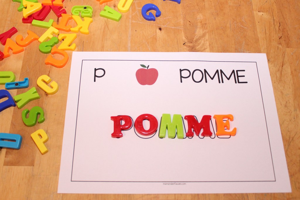 Nos activités autour de la pomme – Maman des fauves