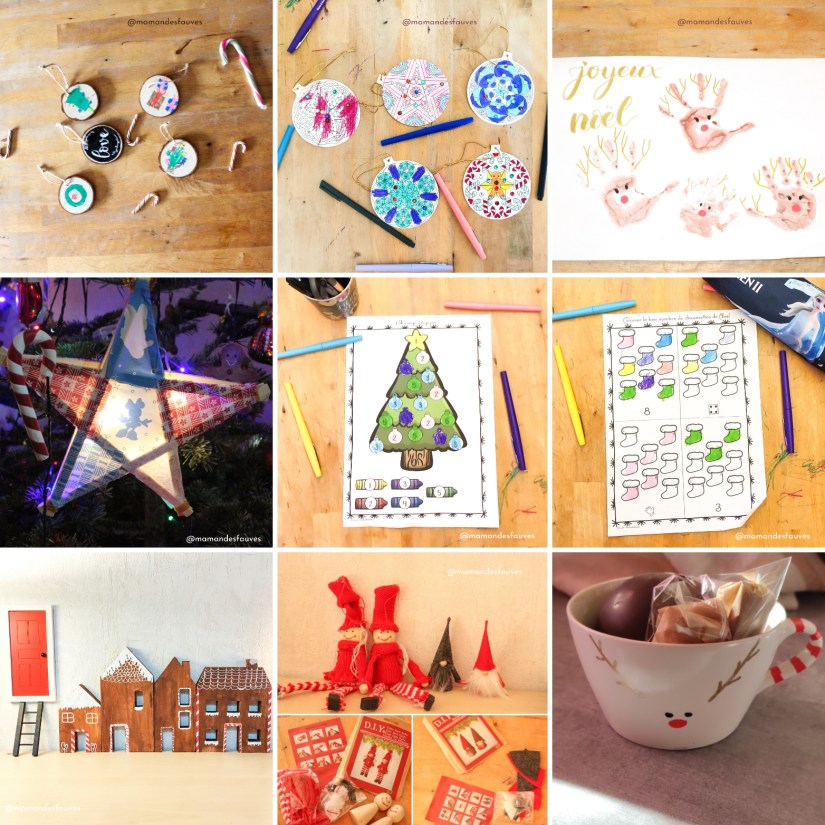 Nos activités de Noël 2021 – Maman des fauves