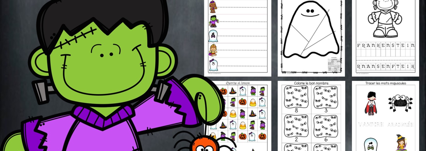 Halloween fiches à imprimer – Maman des fauves