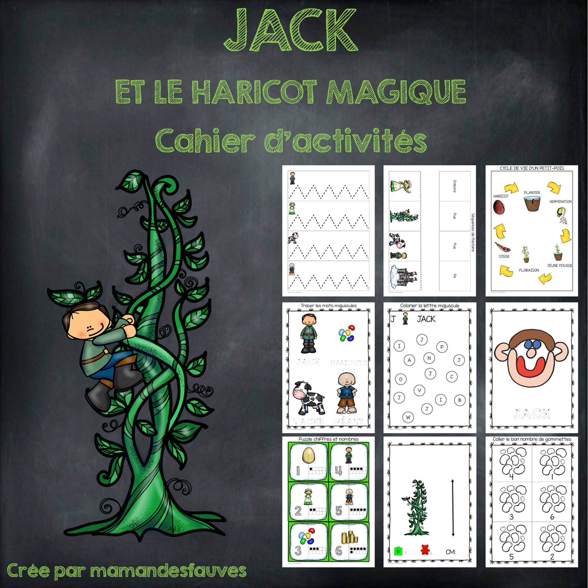 Jack et le haricot magique – Maman des fauves